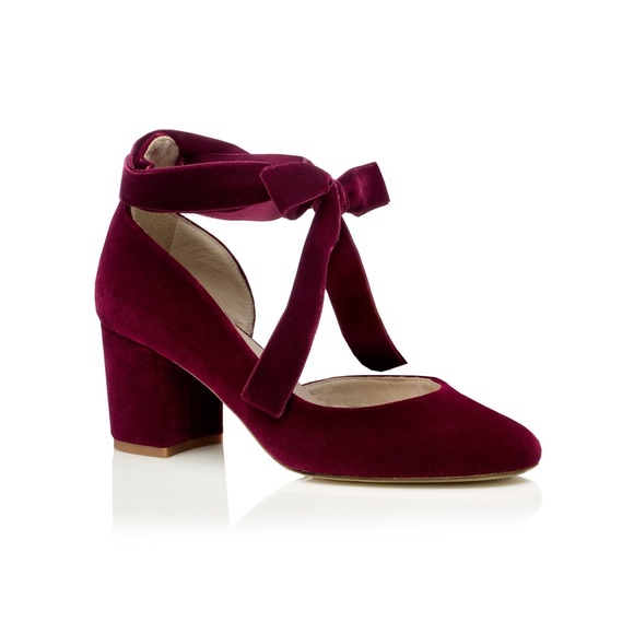 Harriet Wilde | Shoes | Harriet Wilde Hetty Mid Bordo Heels | Poshmark